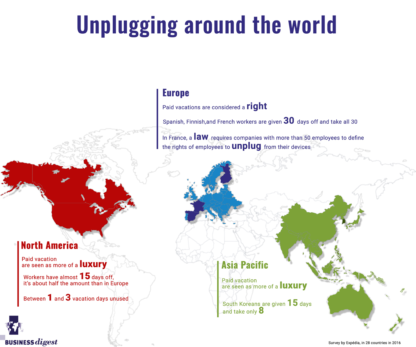 Unplugging around the world - Business-Digest
